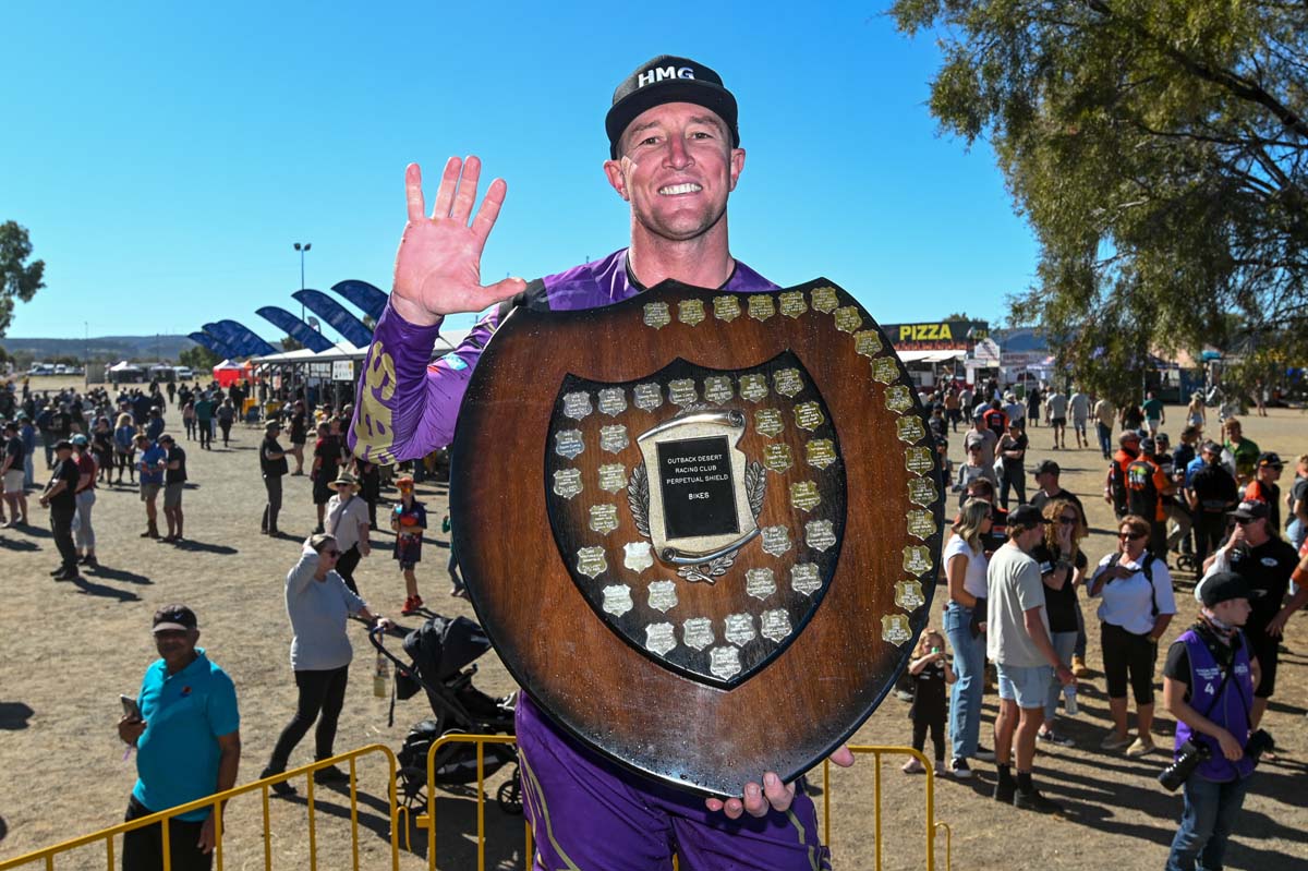 DAVID WALSH WINS 2024 FINKE DESERT RACE - JUST BIKES